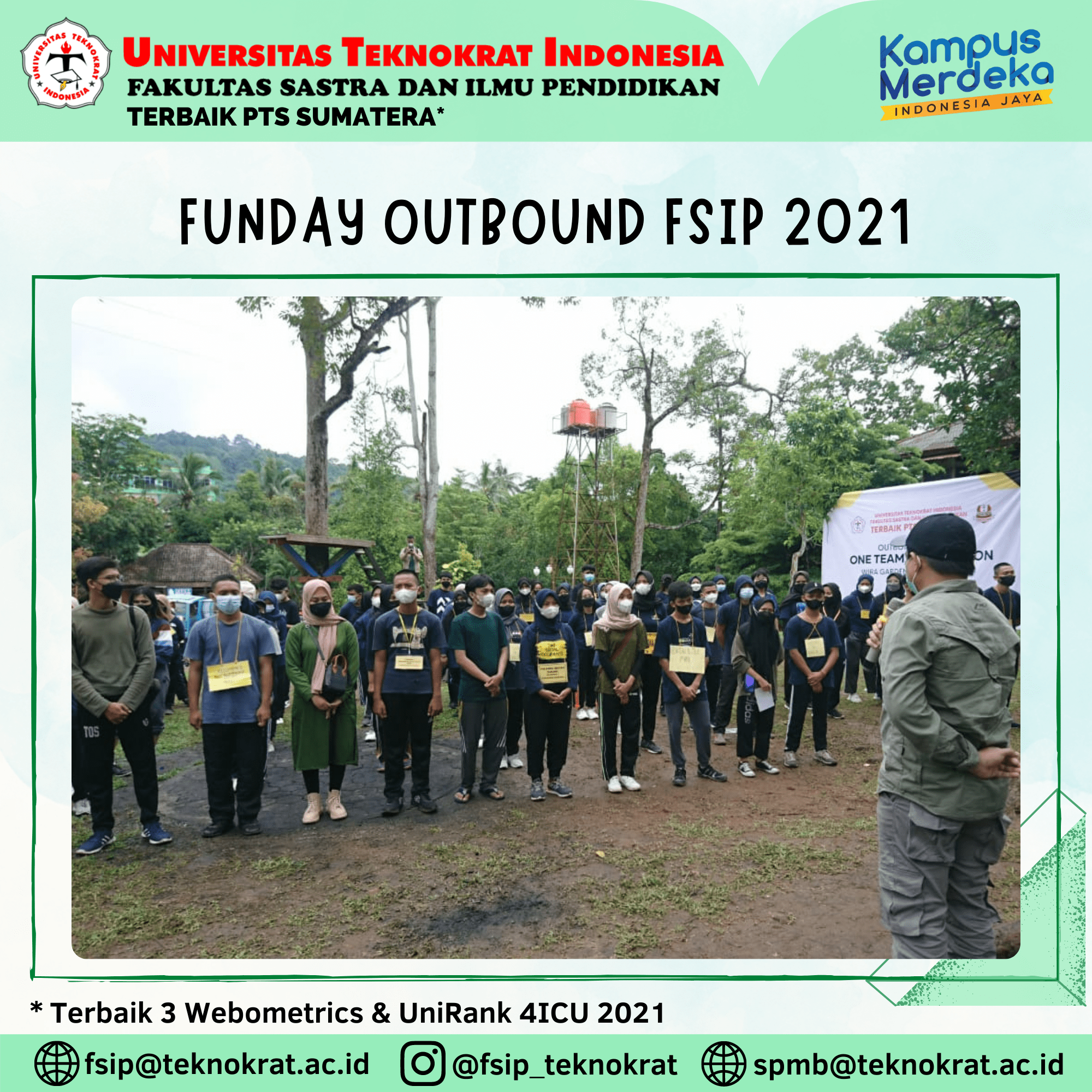 Funday Outbound FSIP 2021 – FSIP Teknokrat